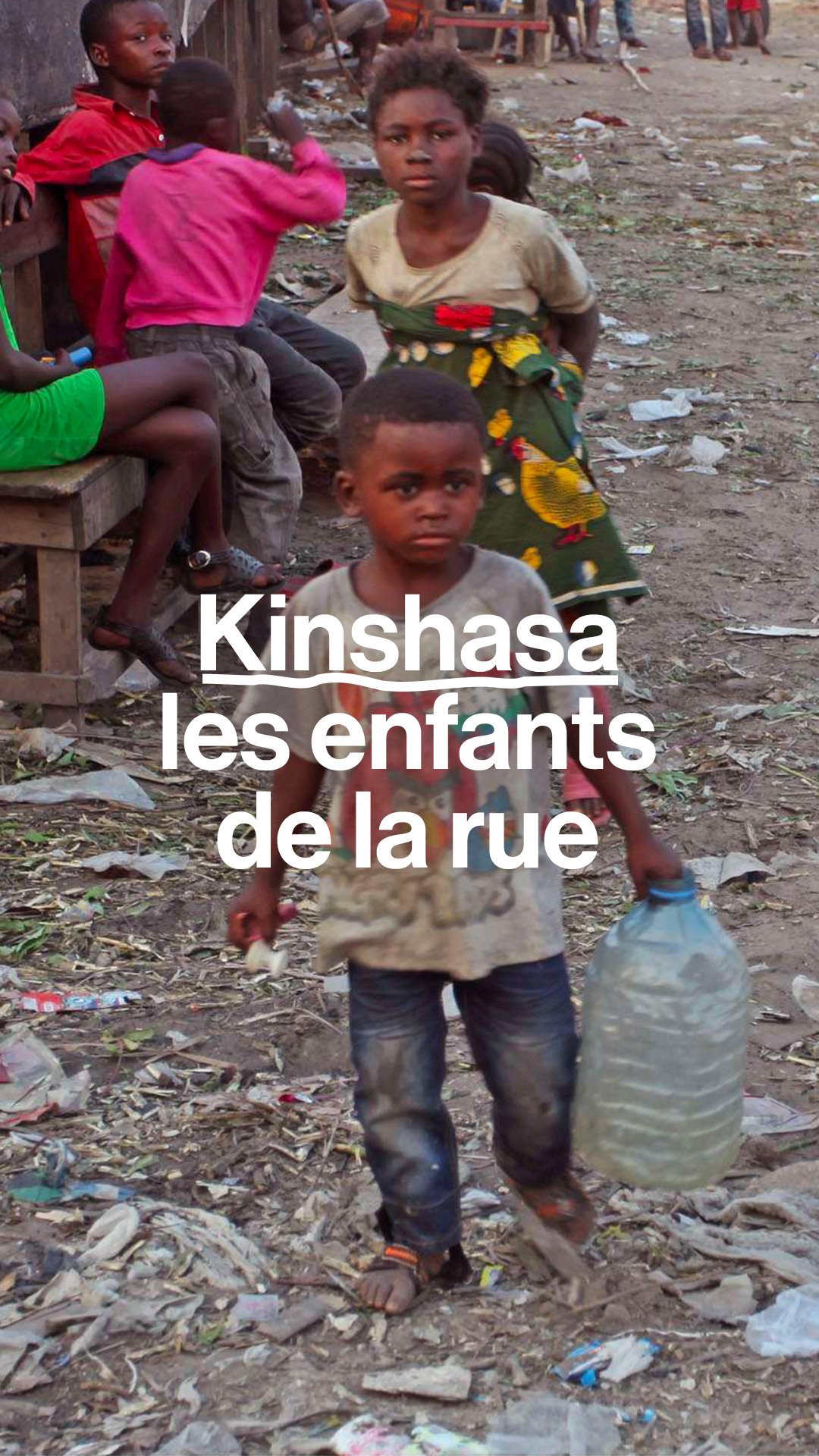 Kinshasa, les enfants de la rue | Brut.