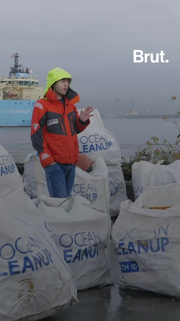 The life of Boyan Slat, a young man who wants to clean the oceans | Brut.
